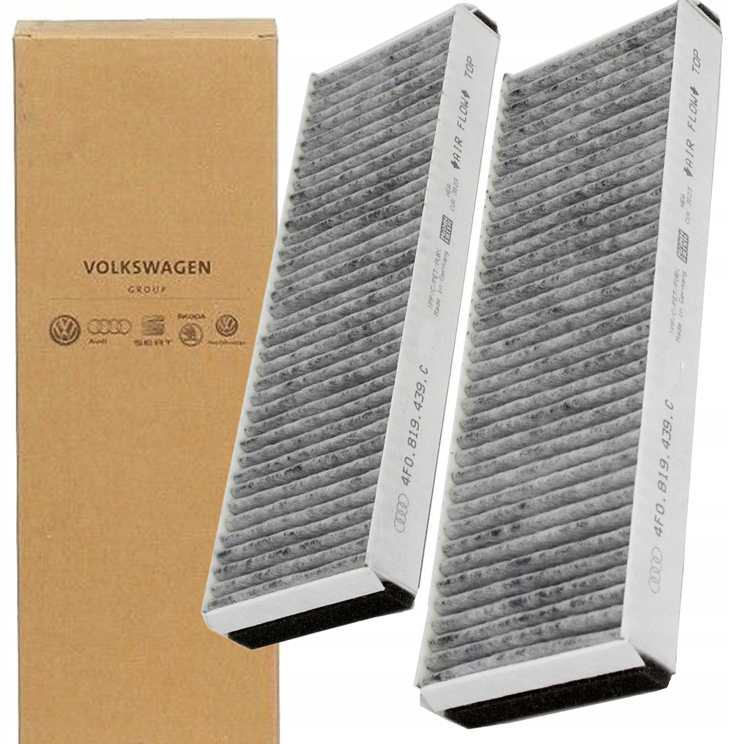 4F0898438C FILTR KABINOWY OE VAG AUDI A6 C6 3.0TDI 4F0898438C za 66 zł ...