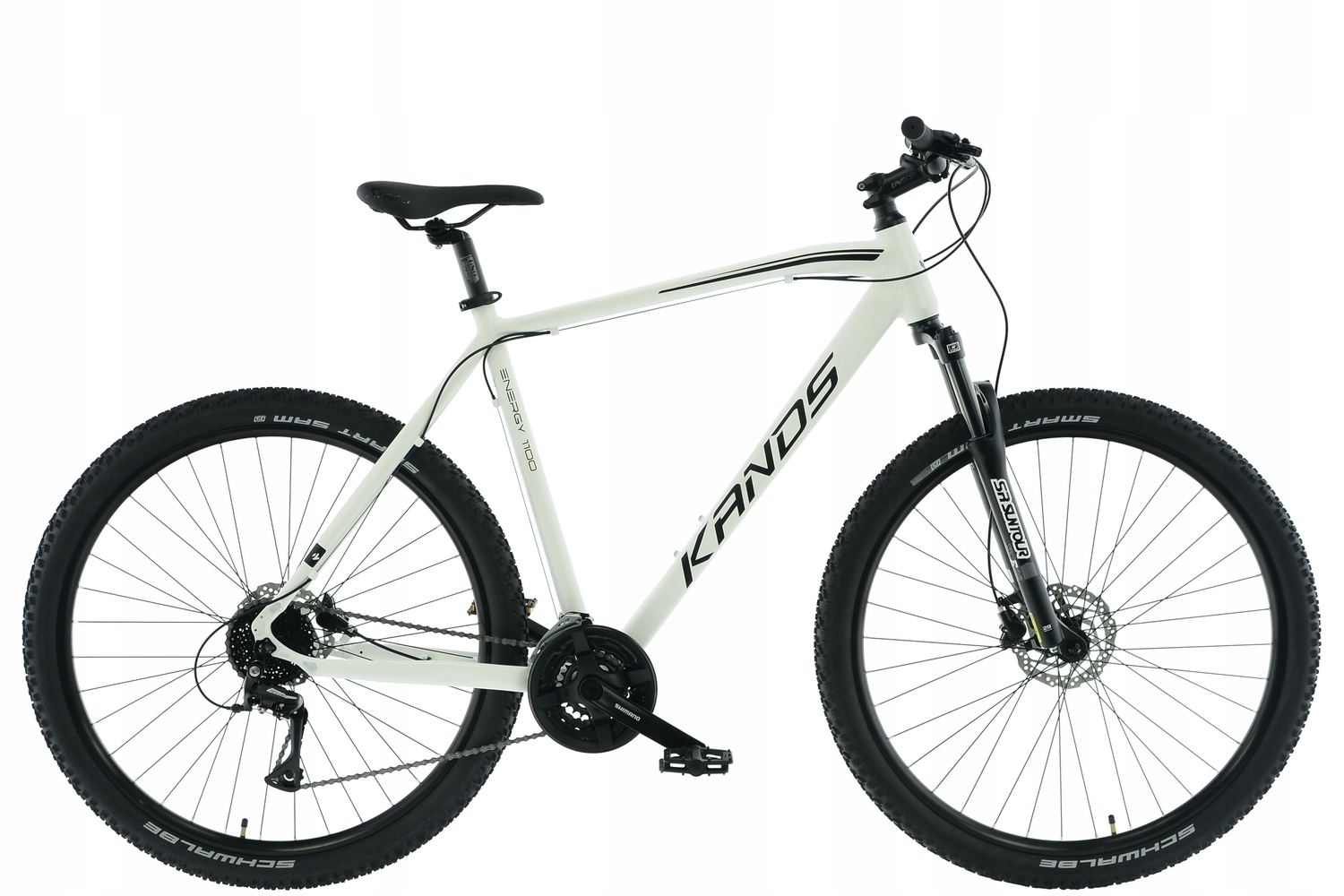 Rower MTB Kands 29 Energy 1100 r21" biały HYDRAULIKA w super cenie r2025
