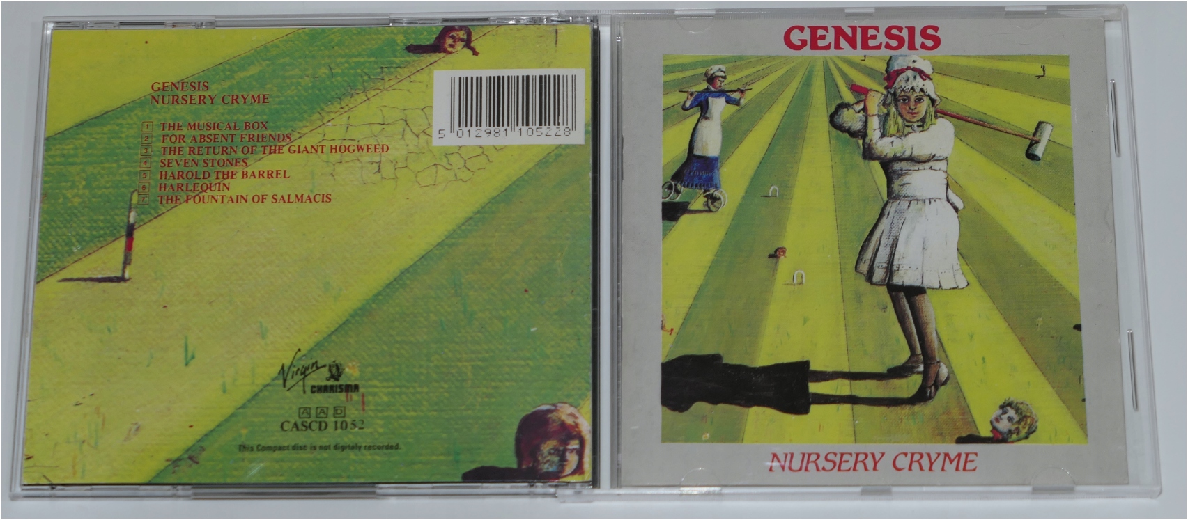 GENESIS - NURSERY CRYME 1985 VIRGIN CHARISMA 15415650066 - Sklepy ...