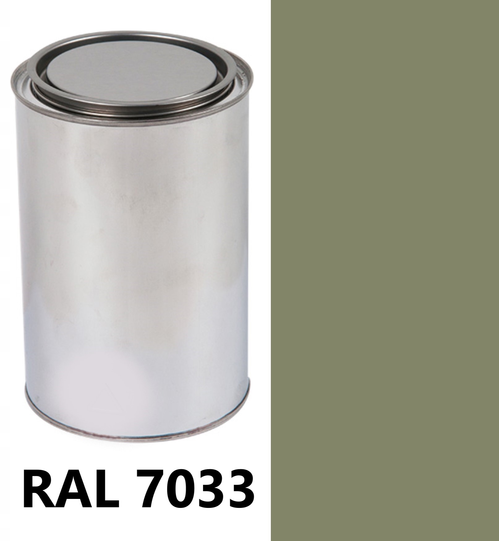 RAL 7033 SZARY CEMENTOWY POLIURETAN AKRYL 2:1 FARBA 1L MAT za 85,98 zł ...