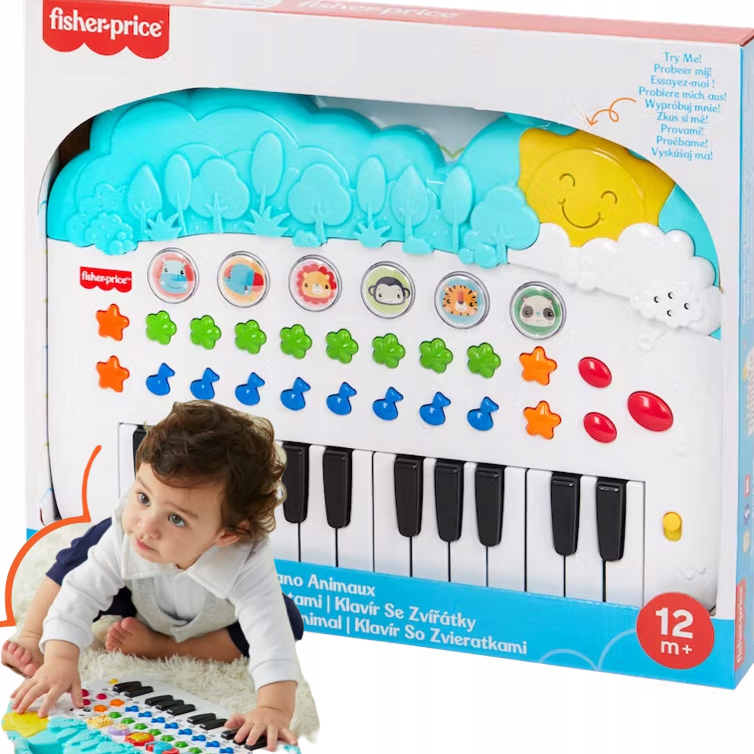 Pianino ze zwierzętami Fisher Price dla dzieci (4897025222786) • Cena ... Pianino ze zwierzętami Fisher Price dla dzieci (4897025222786) • Cena ...