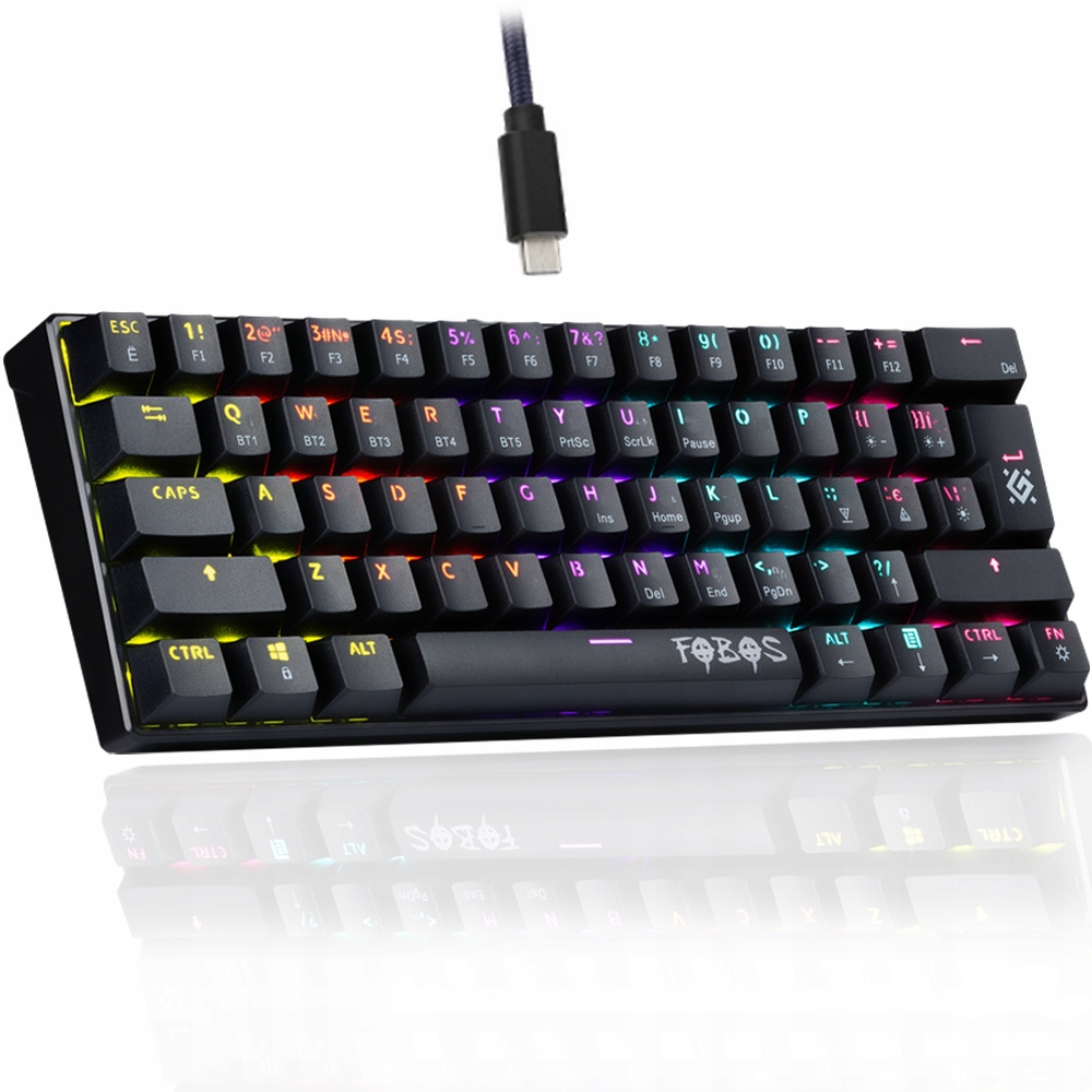 Mechanická klávesnice FOBOS GK-011 bezdrátová za 791 Kč od Łaziska Górne - Allegro - (13462367559)
