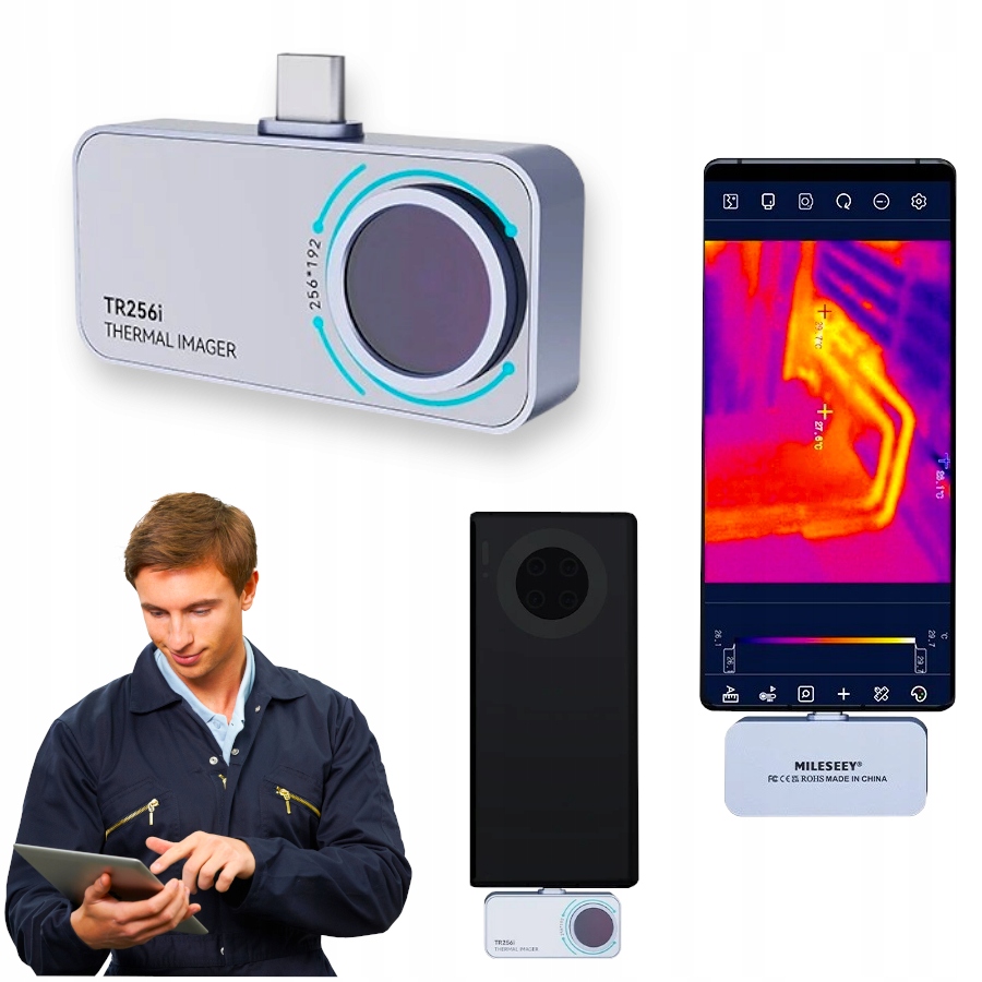 KAMERA TERMOWIZYJNA TERMOWIZJA NA TELEFON ANDROID - Sklep, Opinie, Cena ...