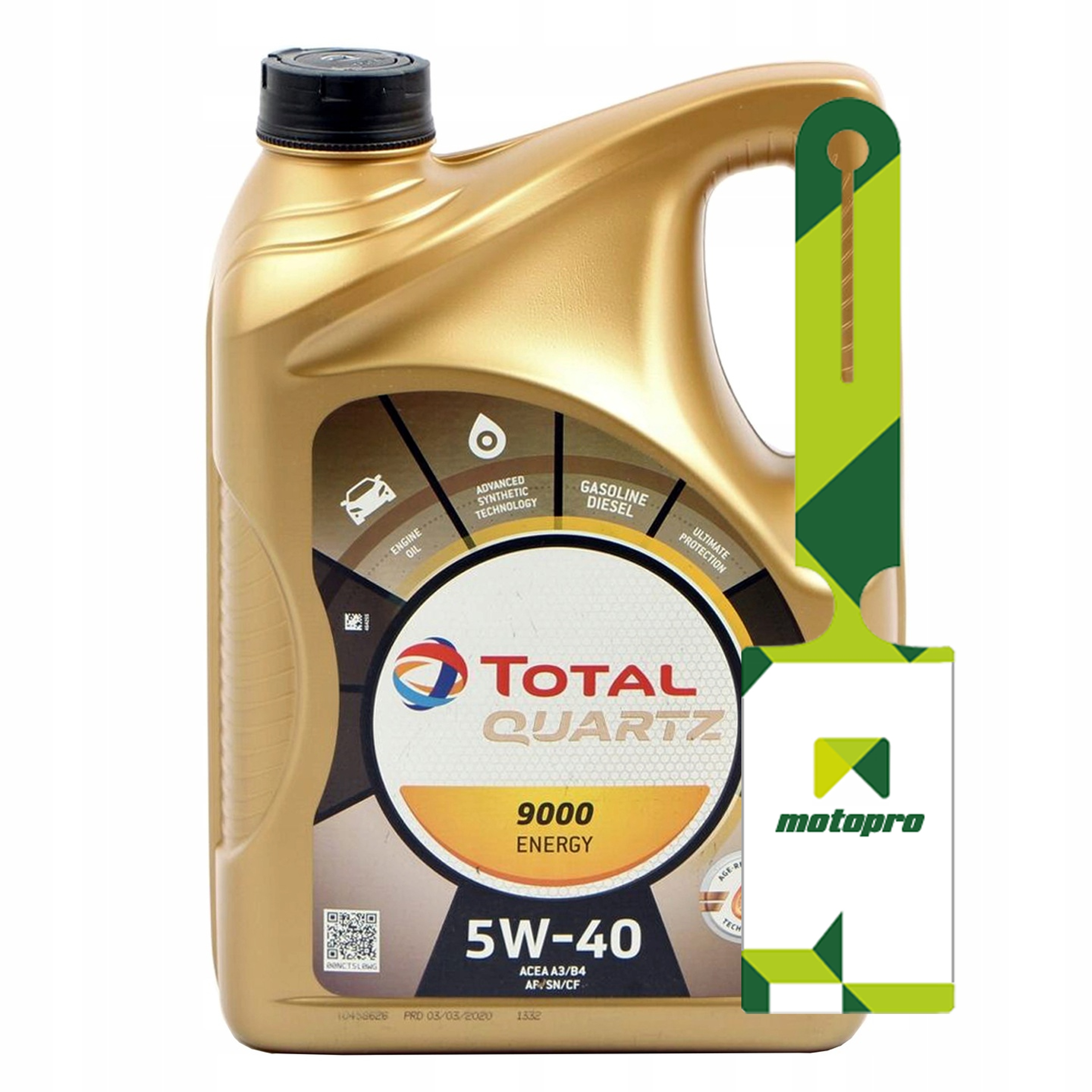 Olej silnikowy TotalEnergies 5 l 5W-40 3425901107035 za 119.99PLN z ...