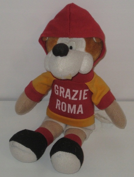 AS ROMA - ROMOLO - LUPO - GRAZIE ROMA - MASKOTKA - Z WŁOCH ...