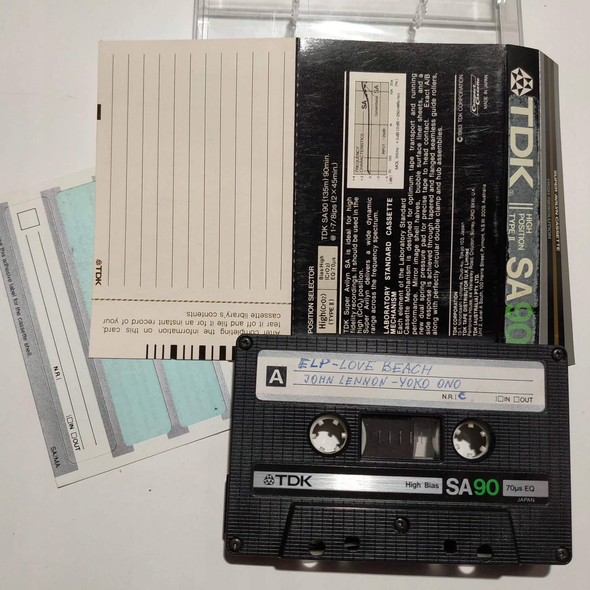 Kaseta magnetofonowa TDK SA 90 Chrome Type II - porównaj ceny - Allegro.pl