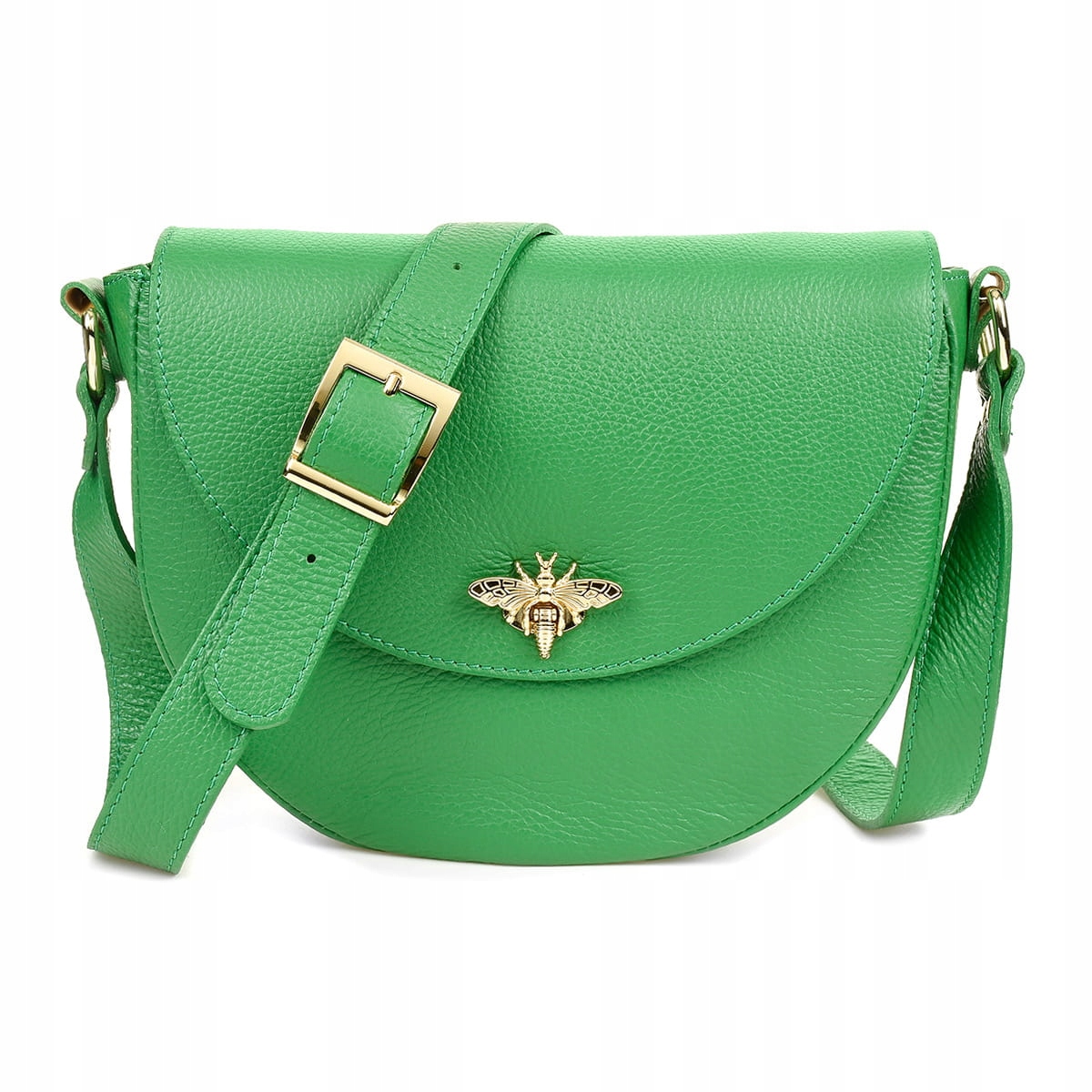 Torebka Skórzana Vezze Vespa Luna Trawiasta • Cena, Opinie • Klasyczne ...