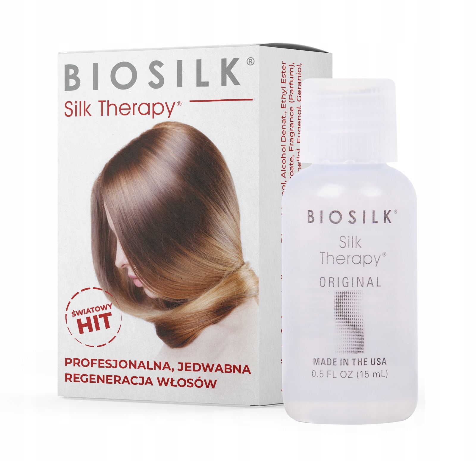 Biosilk Silk Therapy Jedwab do włosów 15ml 12476332379 - Allegro.pl