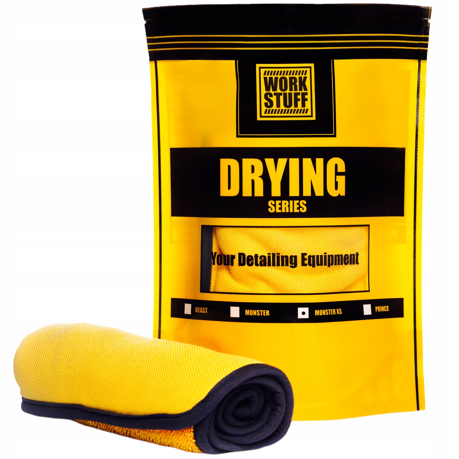 Ręcznik z Mikrofibry do Osuszania Auta Monster XS Twisted Pile WORK ...