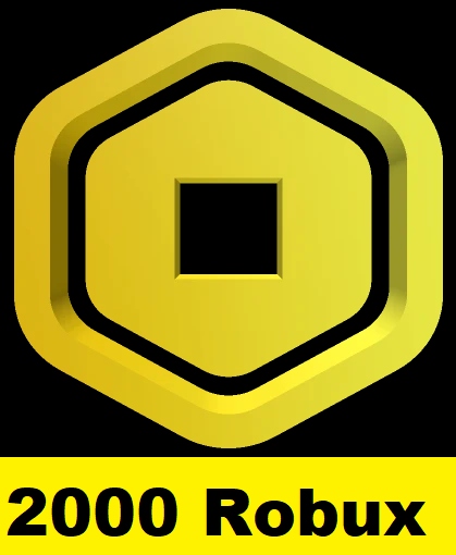 ROBLOX ROBUX 2000 KUSŮ 2000RS 2K ROBUXŮ ROBUXY GAMEPASS - Allegro