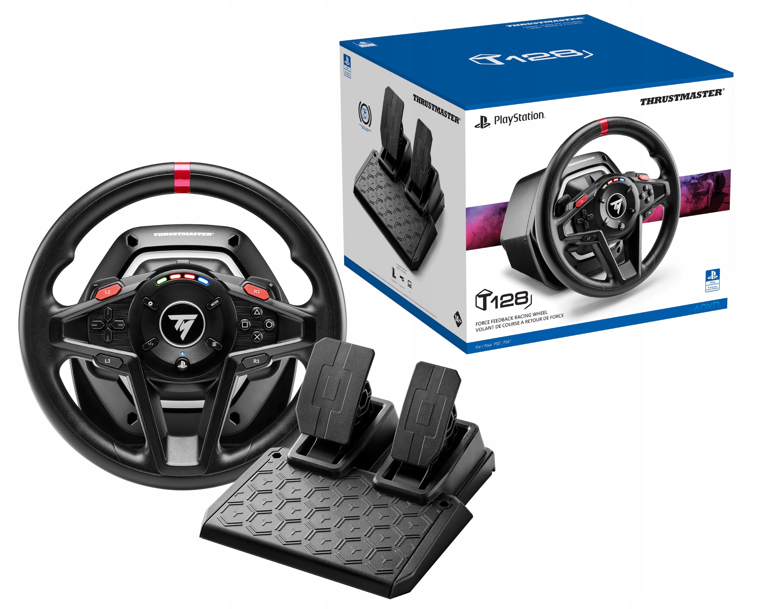 Thrustmaster T128 Simtask Pack Kierownica - Niska cena na Allegro