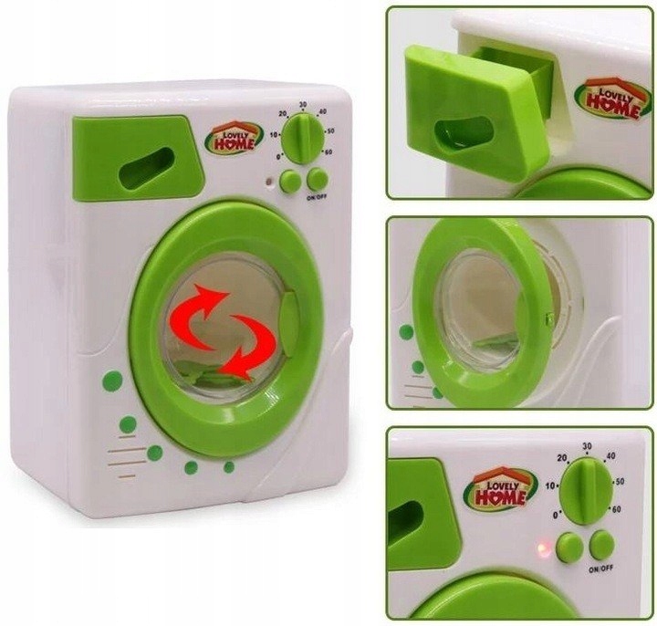 PRALKA AUTOMATYCZNA DLA DZIECI ŚWIATŁO DŹWIĘK AGD - porównaj ceny ...