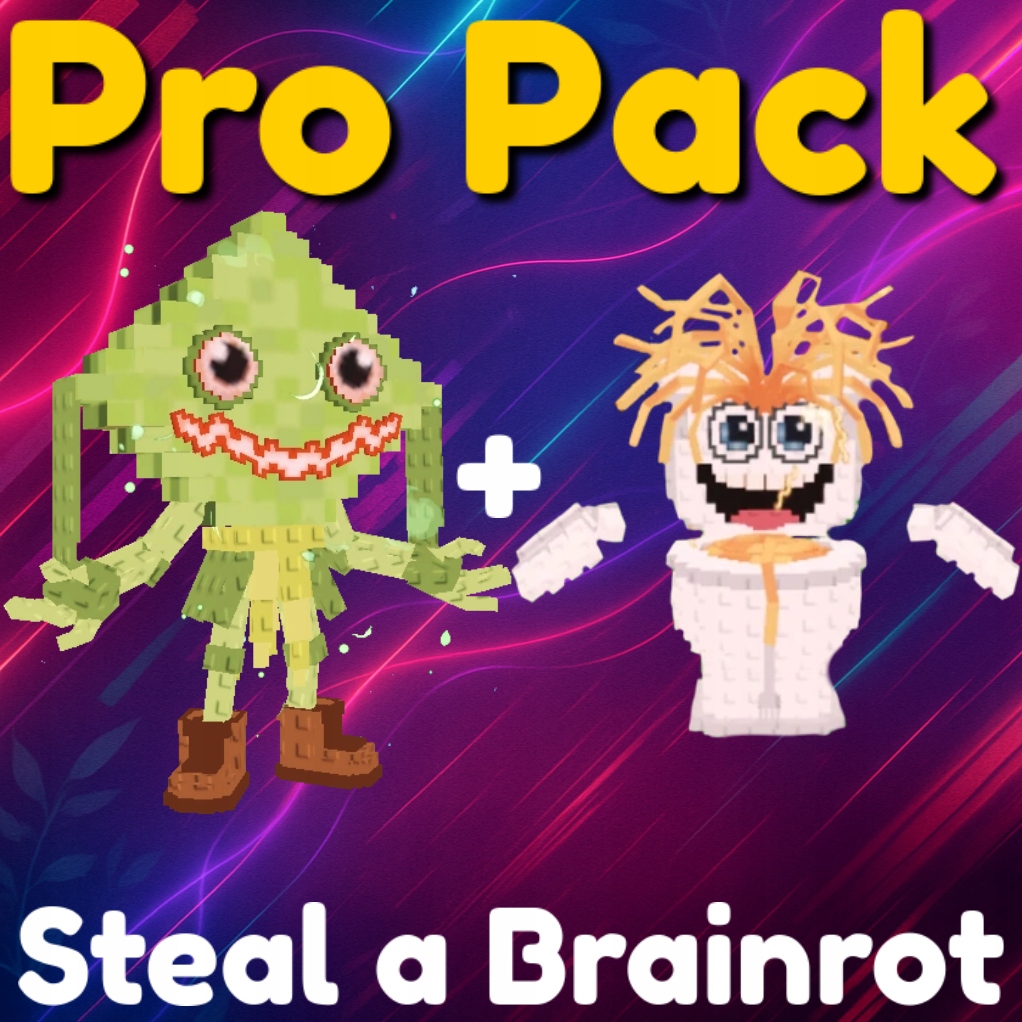 Pro Pack w Steal a Brainrot |Brainrot gra|Roblox| • Cena, Opinie - Allegro
