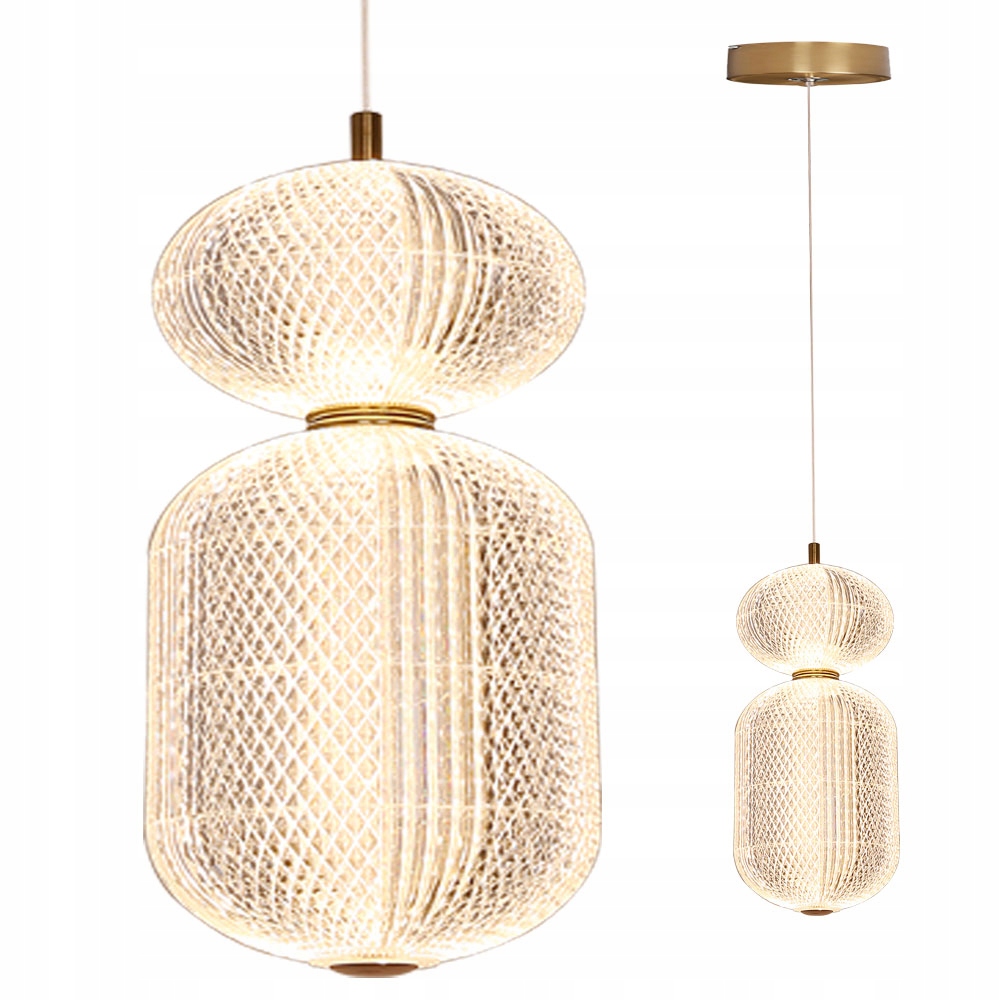 Lampa wisząca MAXXLLC 1 -punkty światła zintegrowane źródło LED ...