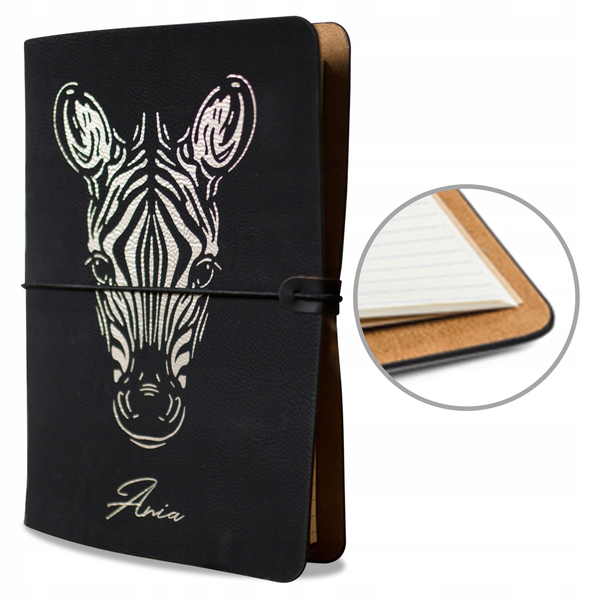 Notes czarny GRAWER Skóra Notatnik Personalizowany (5903896141657 ...