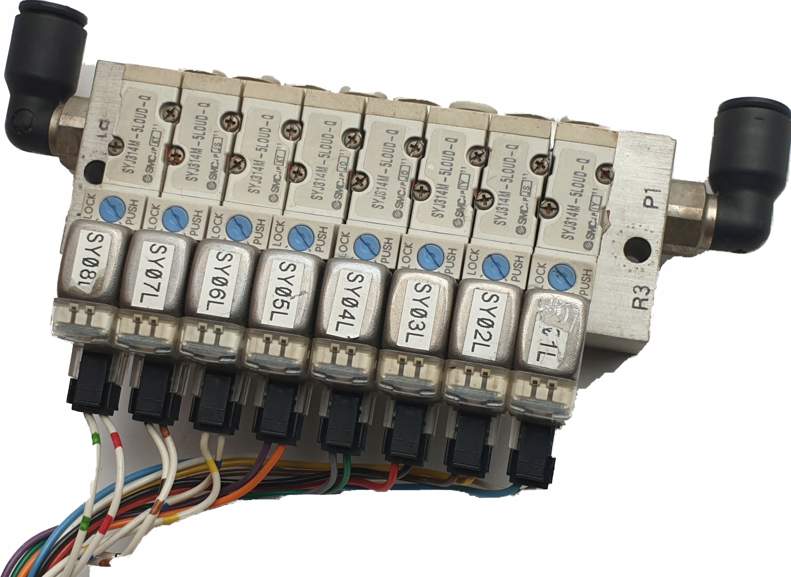 Wyspa SMC SS3YJ3-42-08-C4F-QEH00030 8x 3/2 NC 24V • Cena, Opinie - Allegro