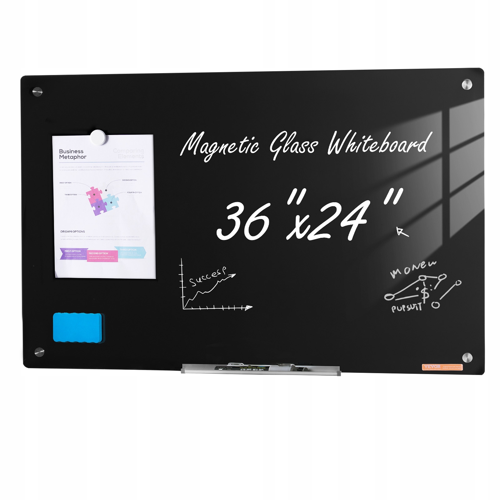 Magnetická tabuľa Vevor 90 x 60 cm - Allegro