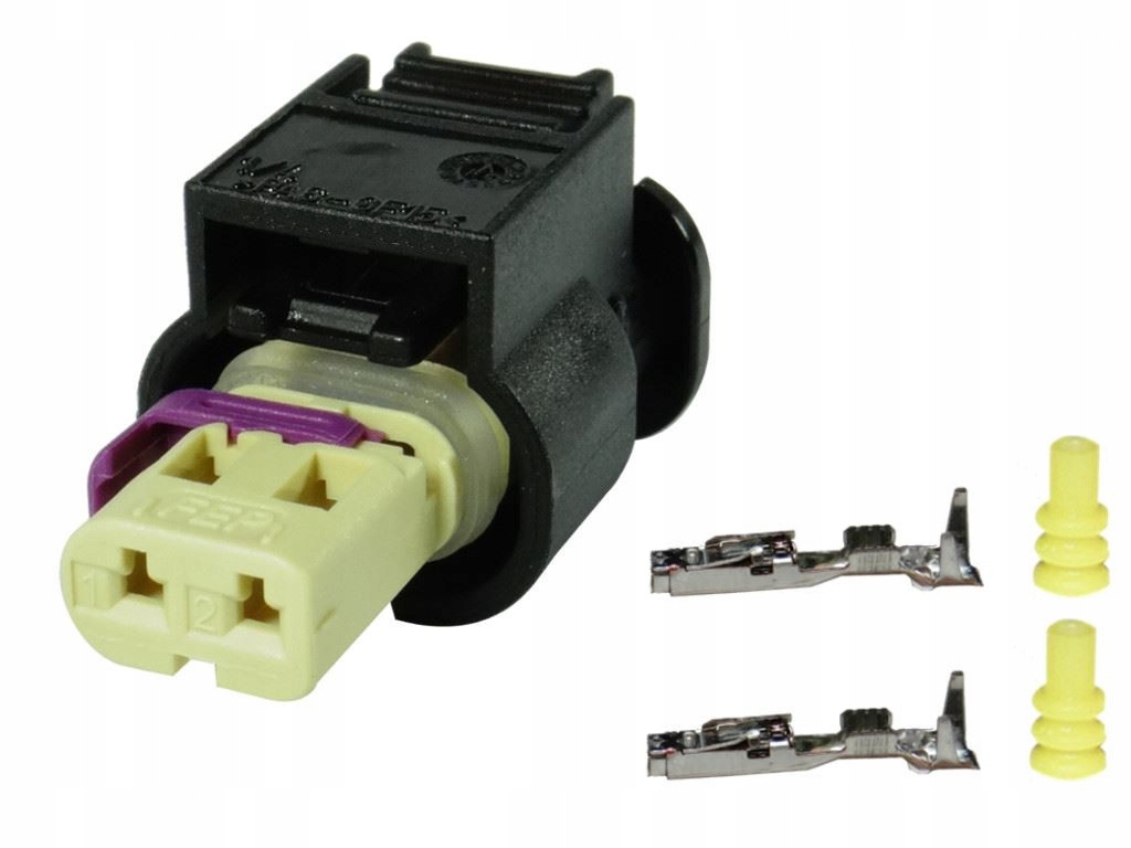 Wtyk KOSTKA ZŁĄCZE MCON 2 PIN DAMSKIE 07P973702 za 25.00PLN z BIELAWA - Allegro - (17136322262)