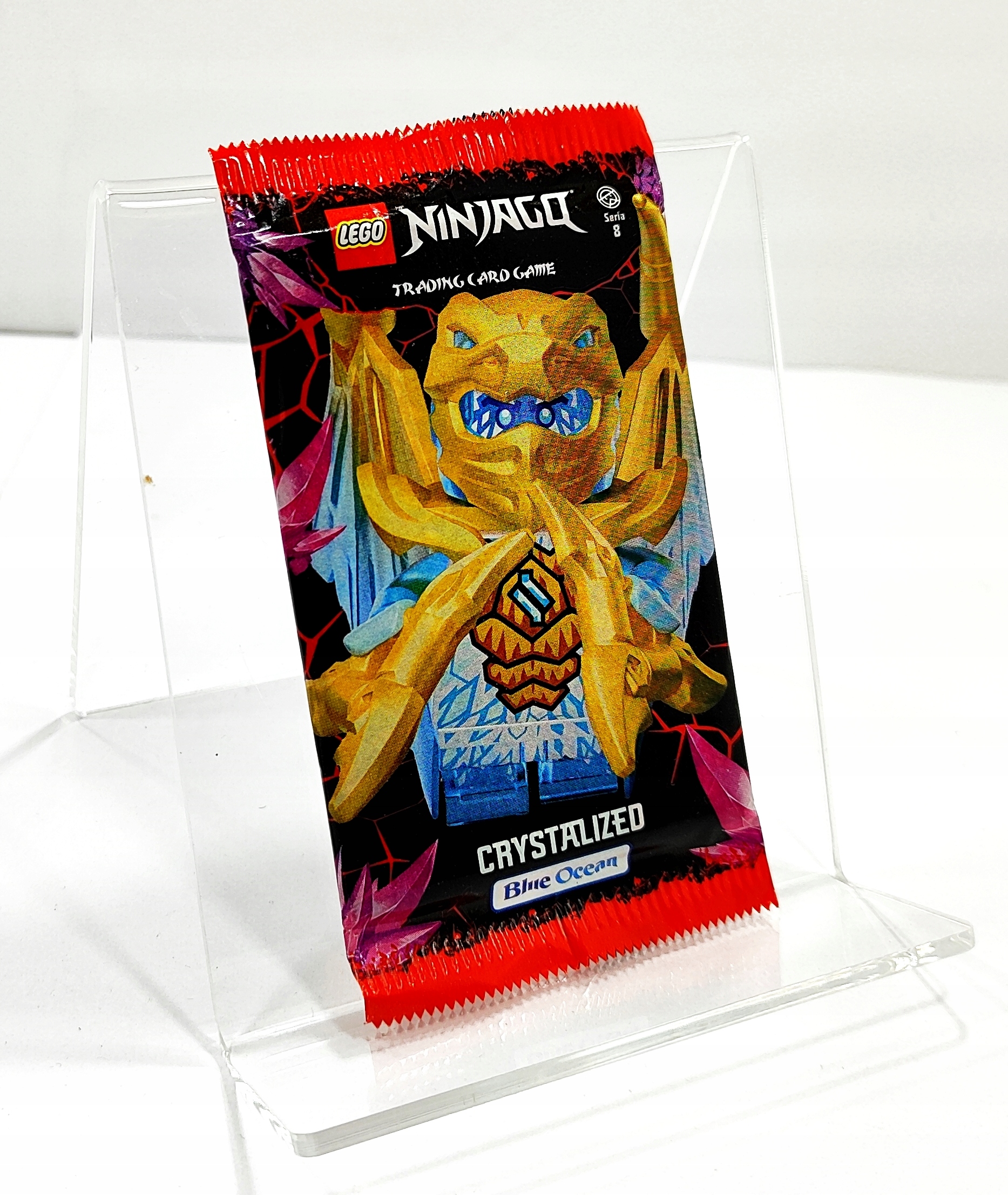 KARTY TCG LEGO NINJAGO SERIA 8 - CRYSTALIZED - ZESTAW 6 KART - Stan ...