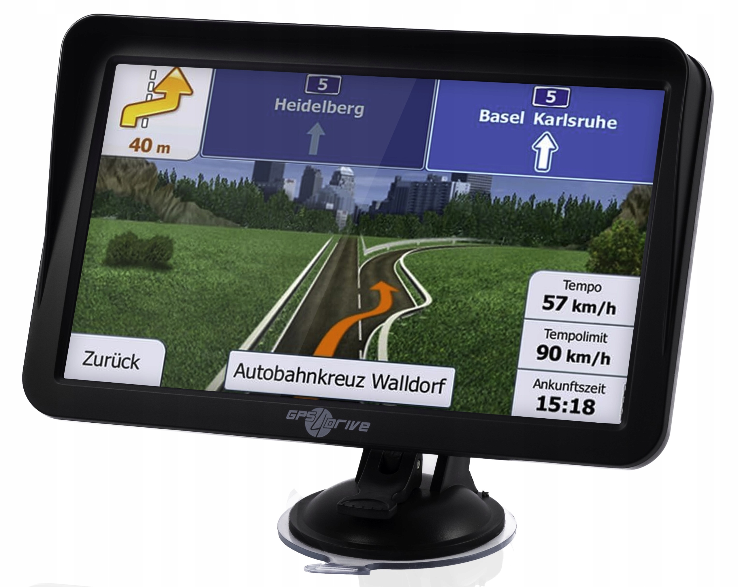 GPS navigace 9" iGO Primo Truck TIR BUS Nákladní autobus Gps4Drive 799 ...