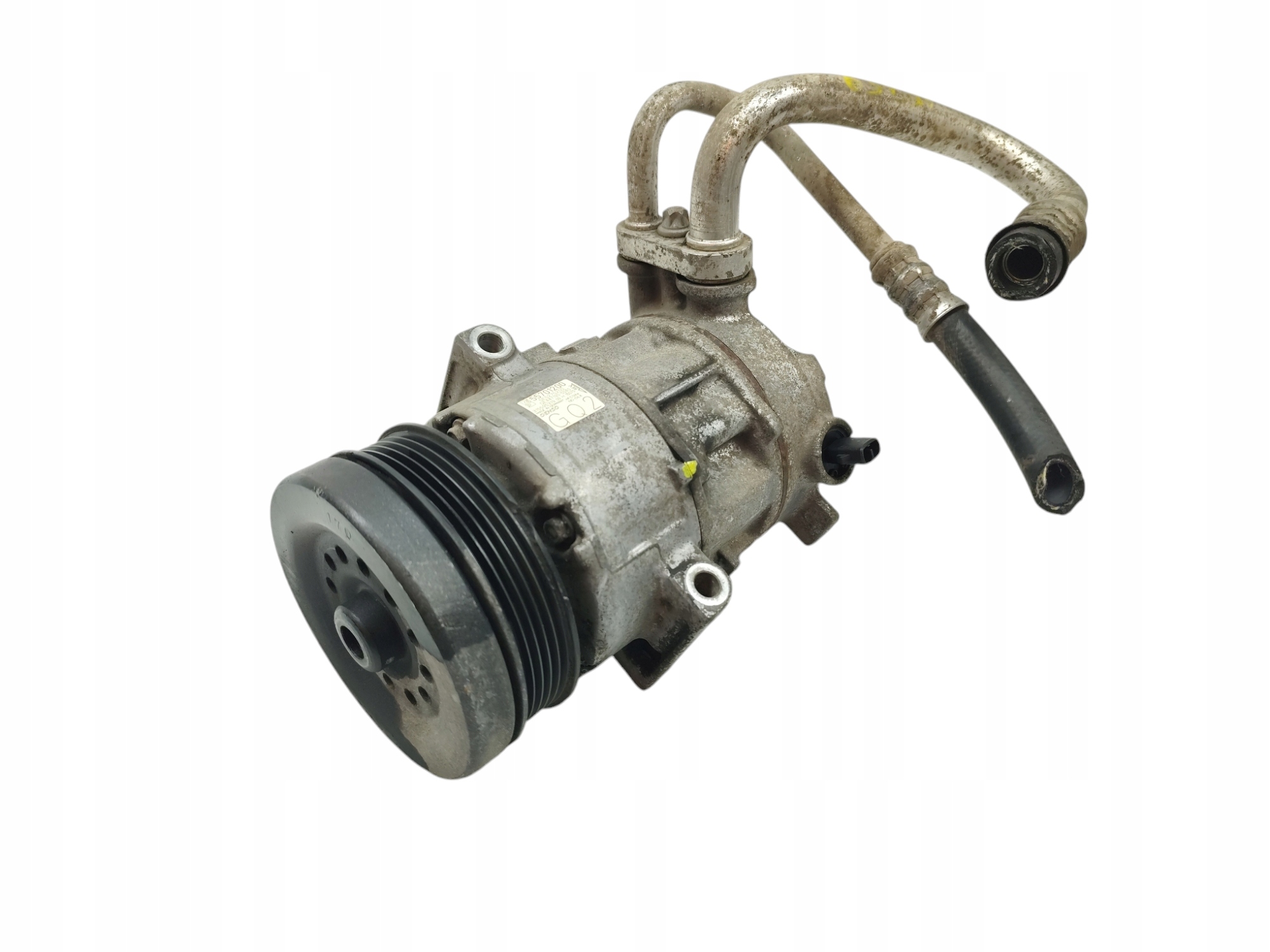 SPRĘŻARKA KOMPRESOR KLIMATYZACJI OPEL CORSA D E 1.2 55701200 447190 ...