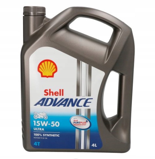 SHELL ADVANCE ULTRA 4T 15W50 motocyklový olej 4L - Allegro
