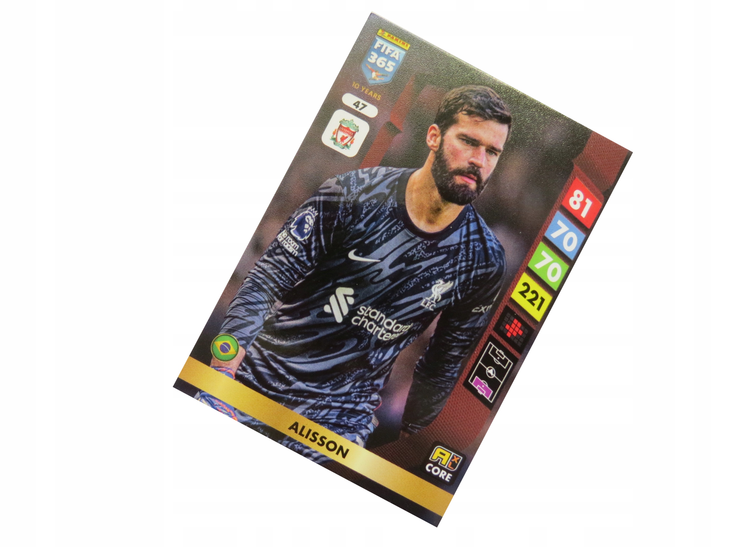 PANINI FIFA 365 2025 KARTY PIŁKARSKIE CORE ALISSON 47 LIVERPOOL FC ...