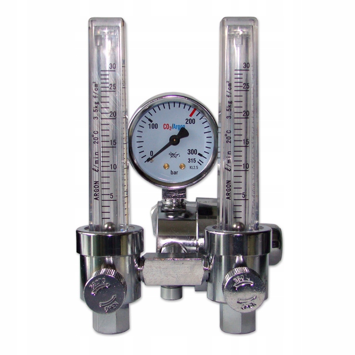 Reduktor z DWOMA ROTAMETRAMI ARGON CO2 -z 2 rotametrami (5903686609565) • Cena, Opinie • Butle ...