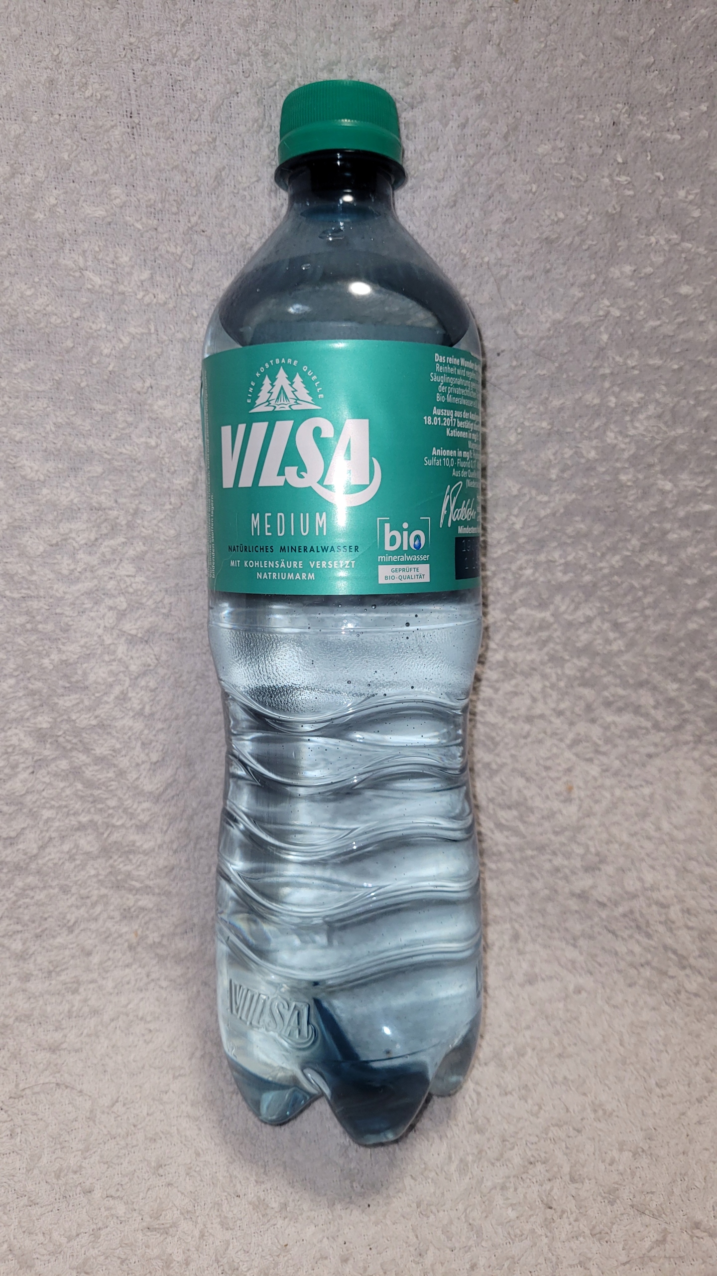 NATURALNA WODA MINERALNA GAZOWANE, NISKA ZAWARTOŚĆ SODU VILSA 0.75ML ...