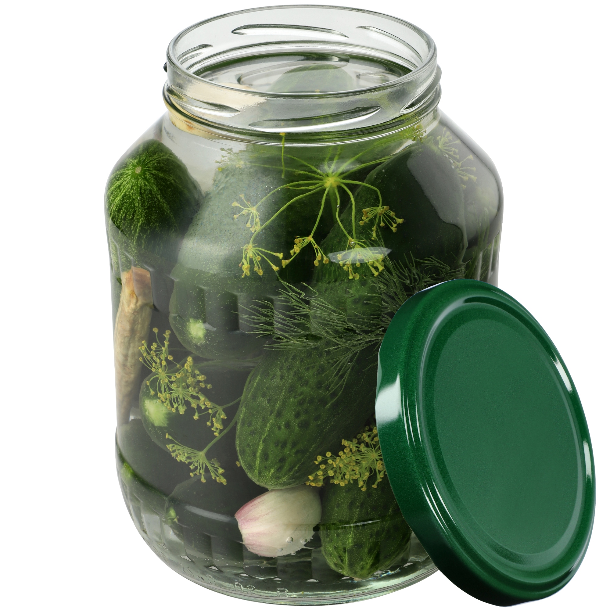 Słój szklany Kadax Anna K4909 przezroczysty 1700 ml (5903699440353 ...