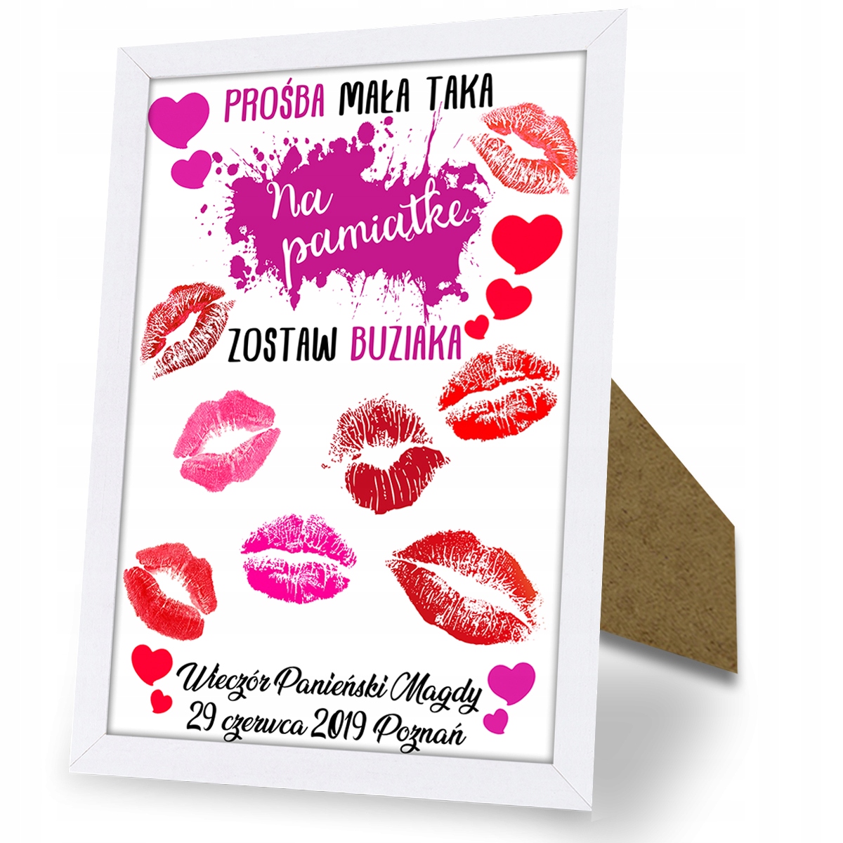 WIECZÓR PANIEŃSKI ODCIŚNIJ ZOSTAW BUZIAKI RAMKA A4 • Cena, Opinie ...