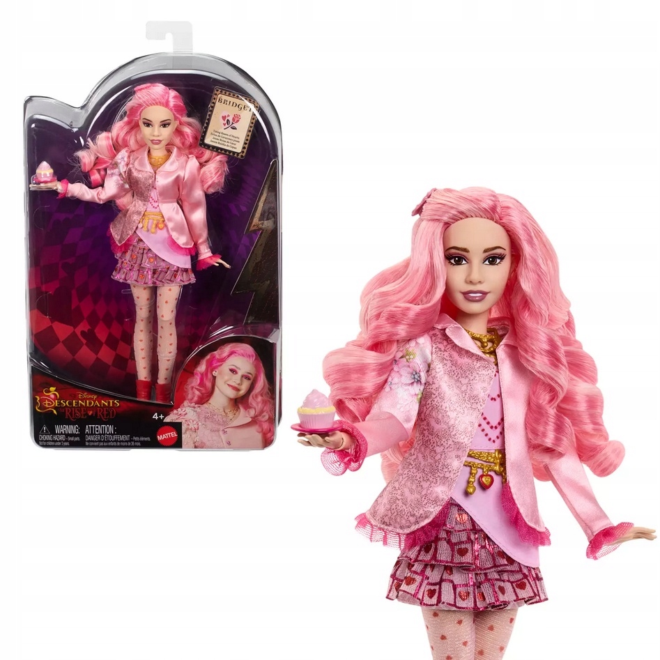 LALKA DISNEY DESCENDANTS BRIDGET THE RISE OF RED Young Queen NASTĘPCY 4 ...