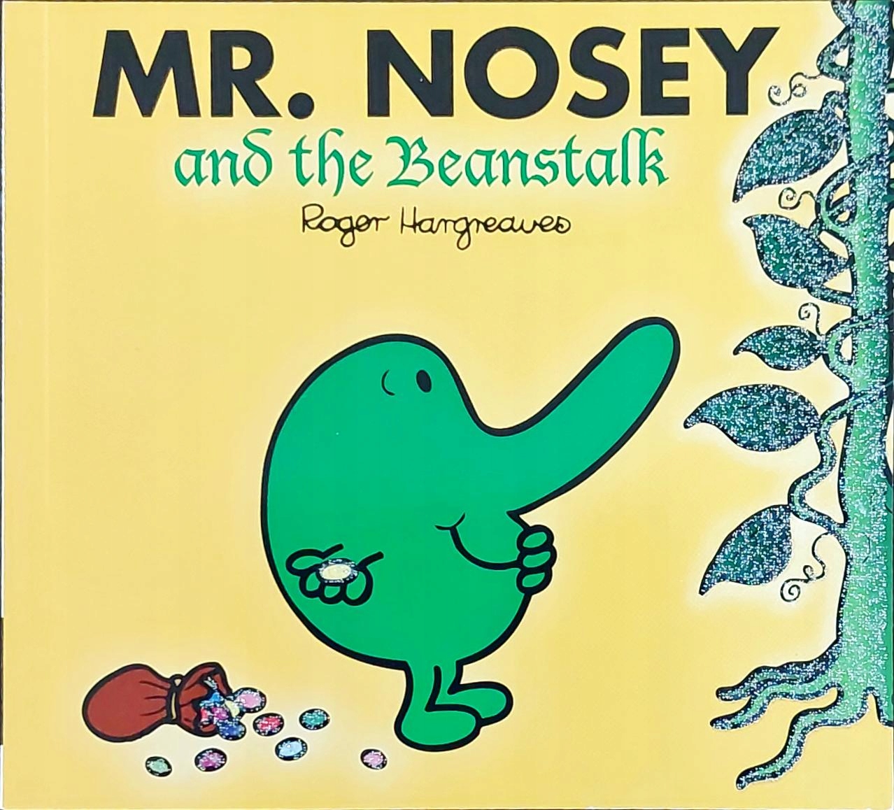 MR.NOSEY AND THE BEANSTALK ROGER HARGREAVES (15826928480) | Książka Allegro