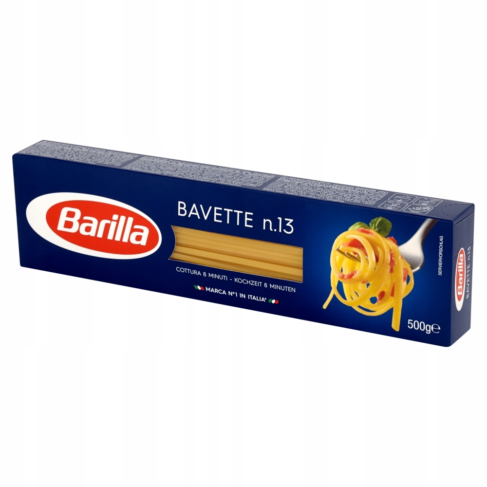 Makaron spaghetti Barilla 500 g N13 BAVETTE włoski (8076800195132 ...
