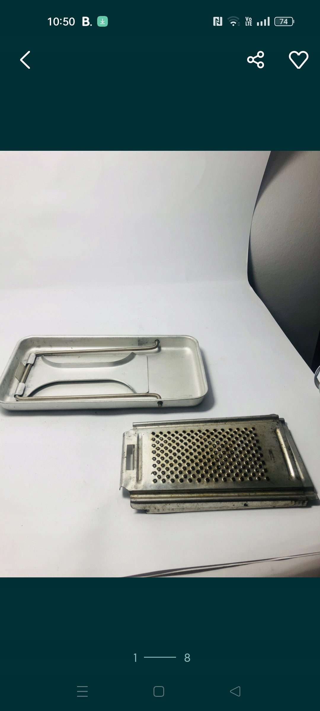 Aluminiowe tarki turystyczne PRL składane T36 • Cena, Opinie • Naczynia ...