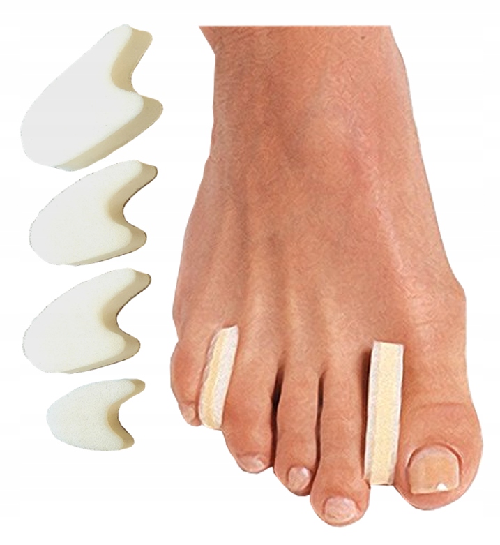 KLINY SEPARATORY MIĘDZYPALCOWE NA ODCISKI I PĘCHERZE MIĘDZY PALCAMI ...