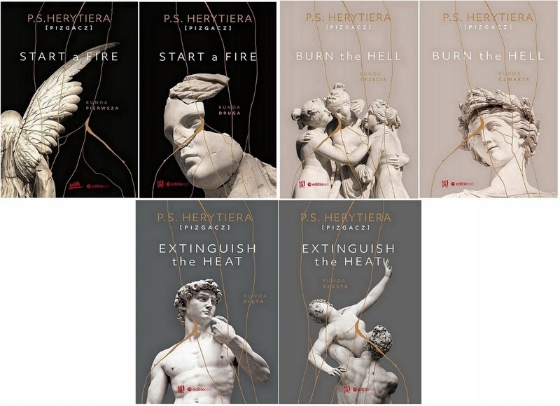 Burn the Hell. Runda czwarta P.S. Herytiera Pizgacz (14287948628) | Książka Allegro