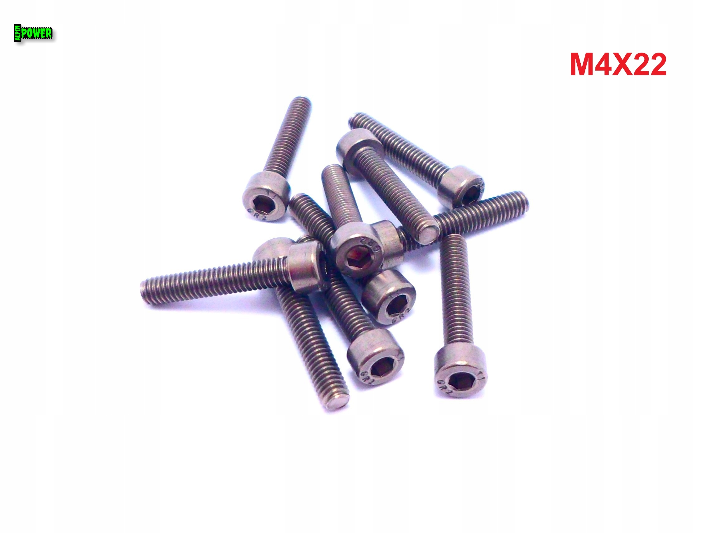 M4X22 ŚRUBA IMBUSOWA DIN 912 ISO 4762 TYTANOWA • Cena, Opinie - Allegro