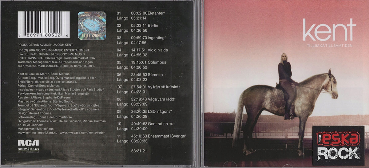 KENT - TILLBAKA TILL SAMTIDEN - CD 12345982150 - Sklepy, Opinie, Ceny w ...