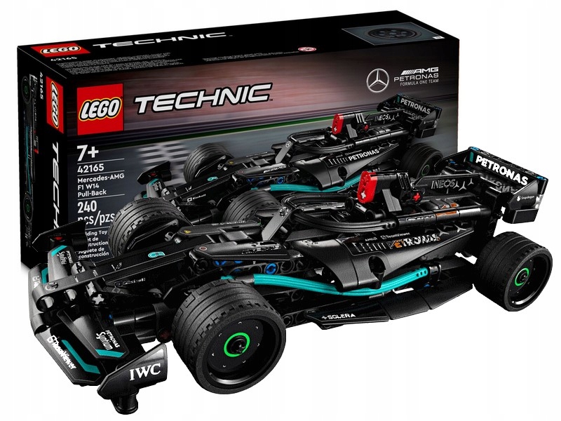 LEGO TECHNIC 42165 MERCEDES-AMG F1 W14 E PERFORMANCE PULL-BACK ...