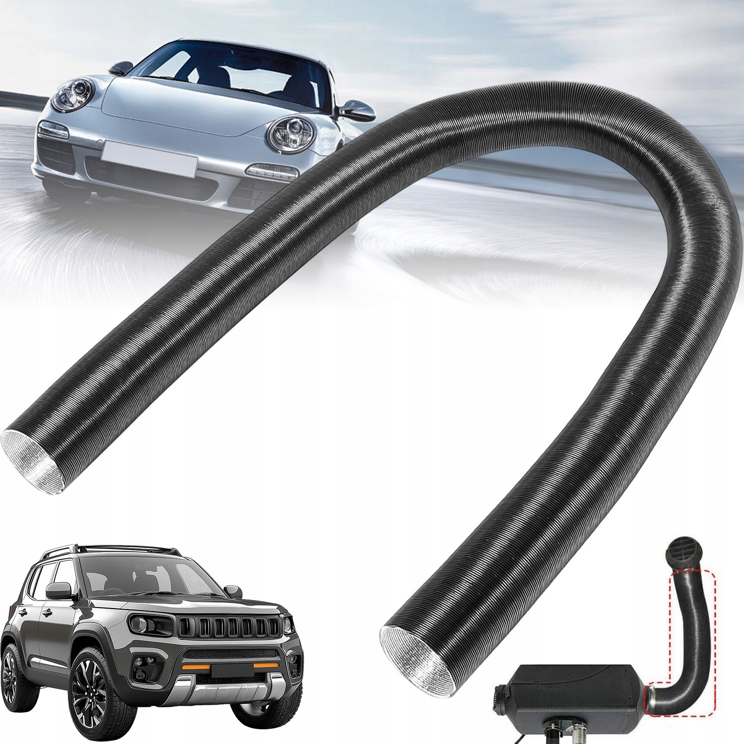 Nagrzewnica Diesel w Rury wydechowe - Allegro.pl