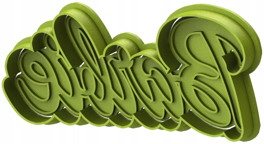 Foremka Wykrawacz Wykrojnik Logo Lalka Barbie 61 (Mc01) • Cena, Opinie ...