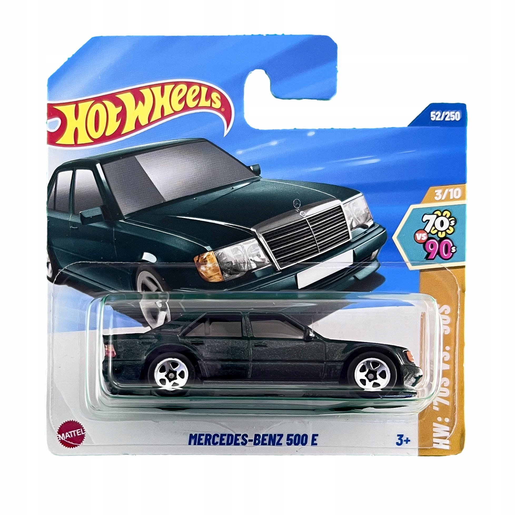 HOT WHEELS MERCEDES-BENZ 500 E ZIELONY (074299057854) • Cena, Opinie ...