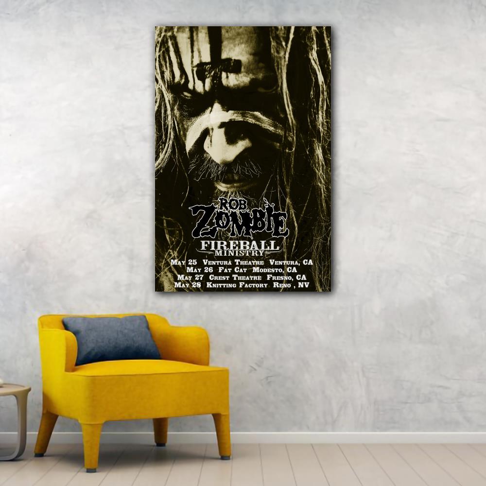 Plakáty Rob Zombie Canvas umělecký plakát a Wal za 204 Kč - Allegro