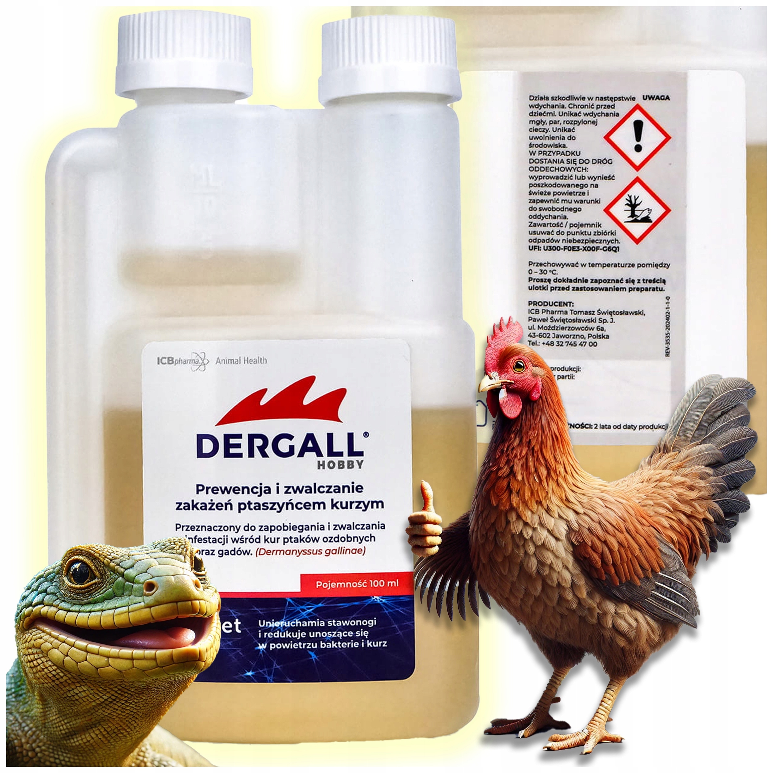 PRÍPRAVOK NA POSTREK PROTI VTÁČIEMU MÄSU DERGALL 100 ML za 20.40EUR ...