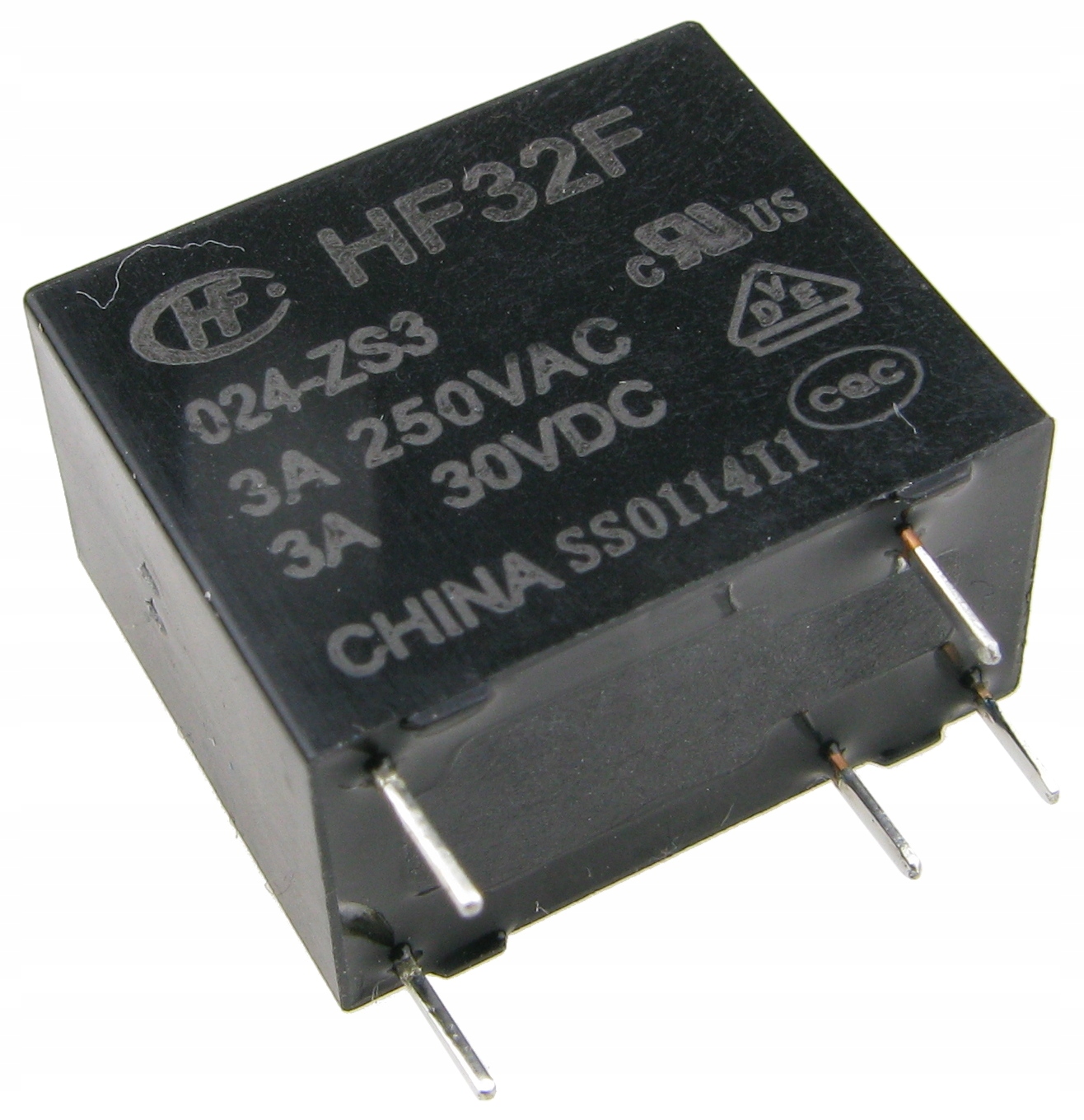 Przekaźnik 24V HF32F-024-ZS3 3A/250VAC/30VDC /4061 - Sklep, Opinie, Cena w Allegro