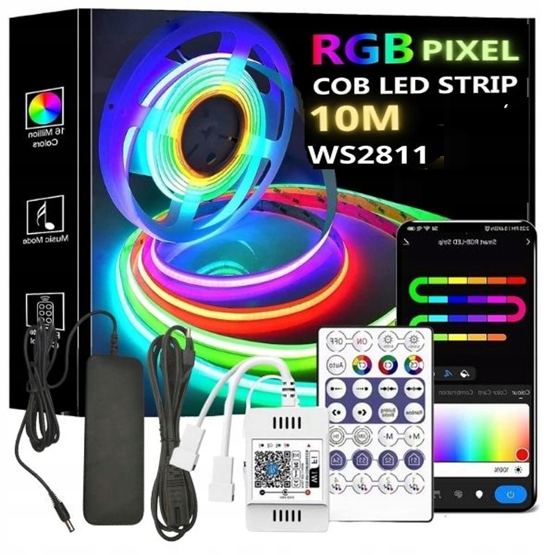 Pasek Led Rgb Ws2811 - Niska cena na Allegro