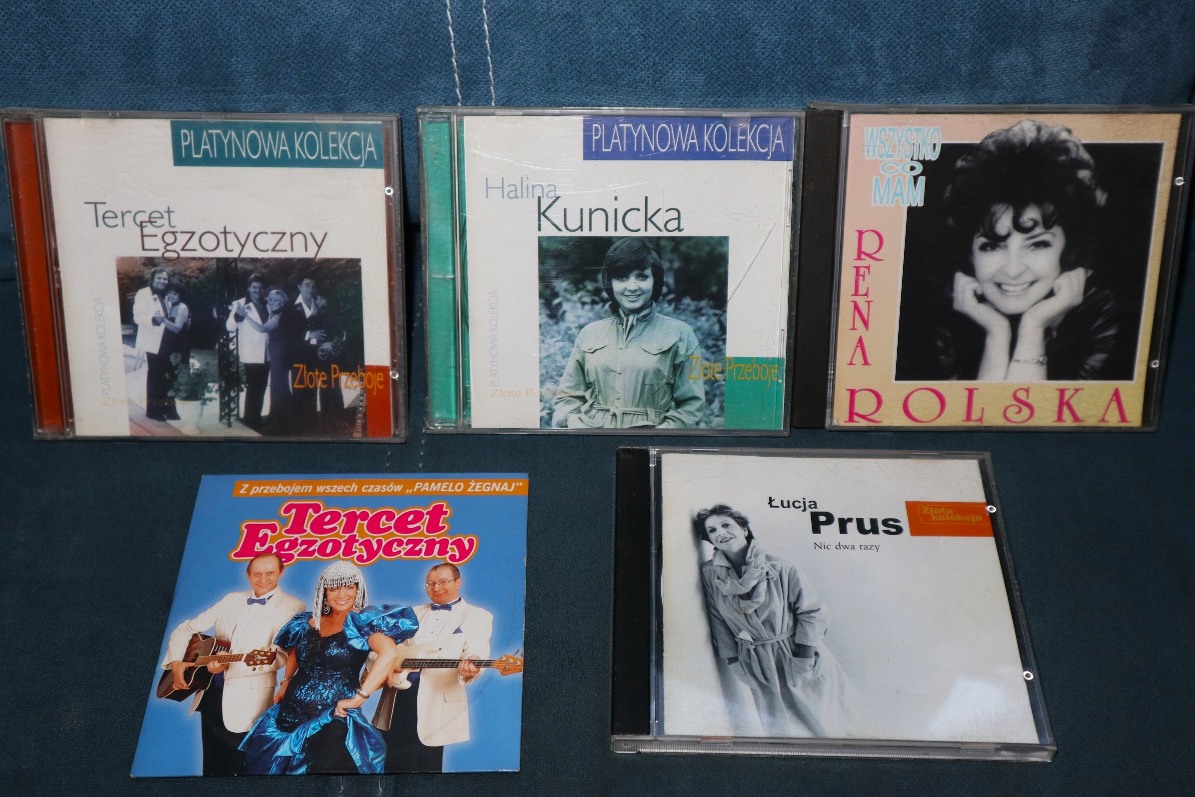 RENA ROLSKA CD + 4 INNE - HALINA KUNICKA , ŁUCJA PRUS , TERCET ...