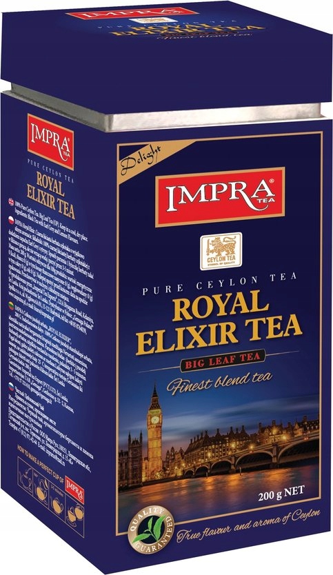 Herbata Royal Elixir Tea IMPRA 200g PUSZKA (4791021945949) • Cena ...