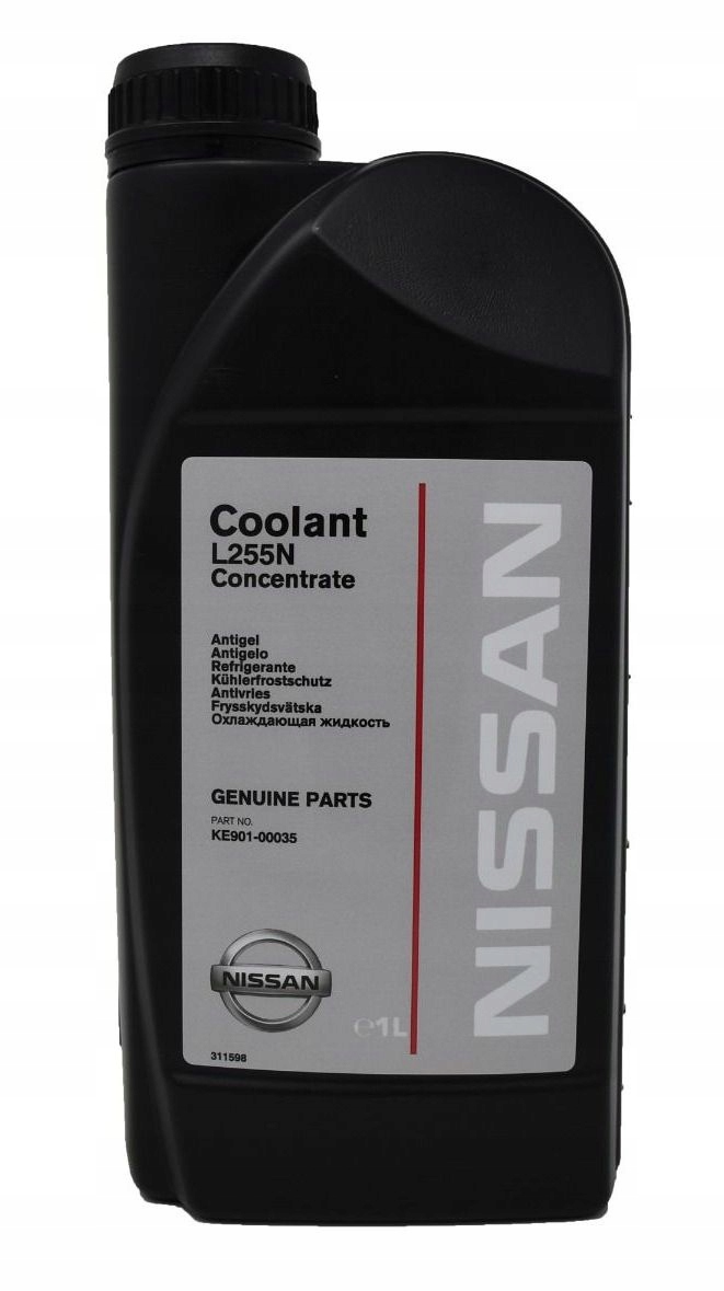 Płyn chłodniczy ORYG NISSAN 1L L255N KONCENTRAT niebieski 3413521160820 ...